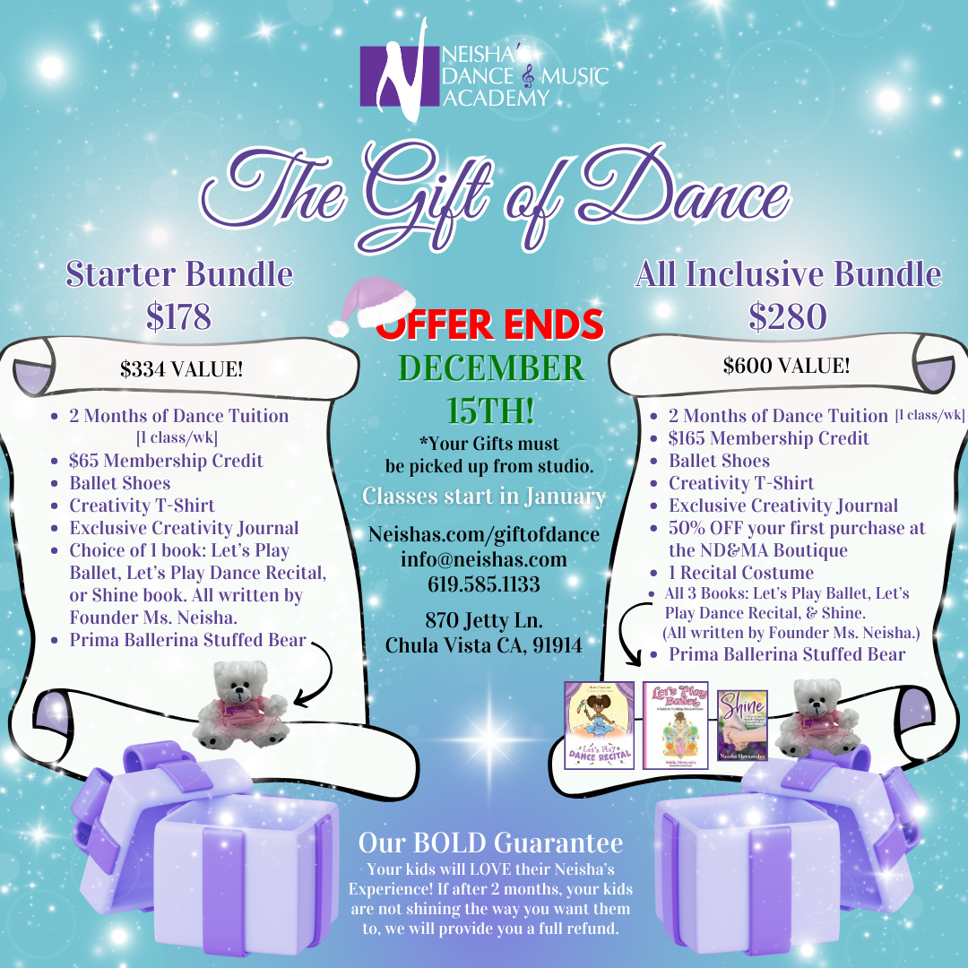 The Gift of Dance | Neisha's Dance & Music Academy